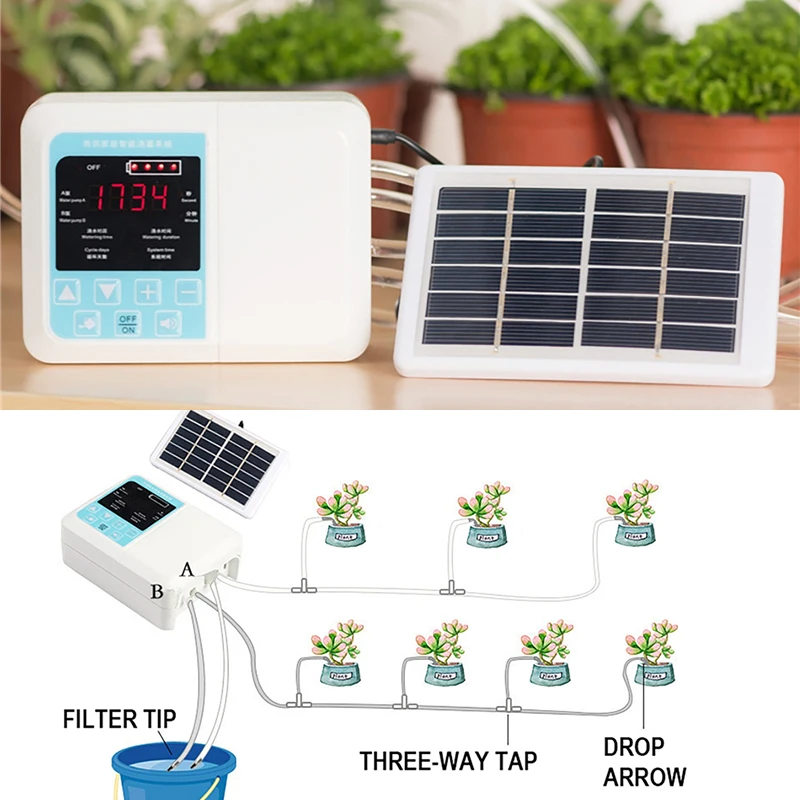 Automatic-Garden-Drip-Irrigation-Device-Intelligent-Voice-Controller ...
