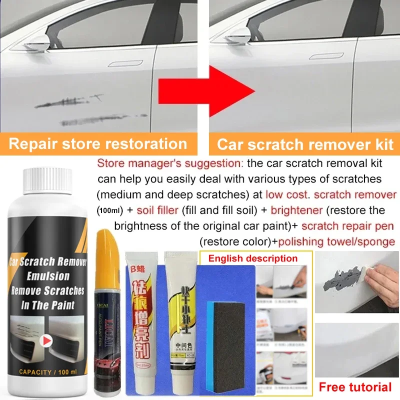 Car Scratch Remover & Polishing Compound – Glazed and Geared Up