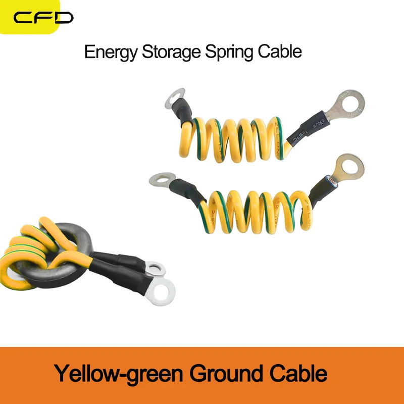 Yellow-green-Spring-Ground-Cable-with-UL1015-16-14AWG-Wire-and-RV5-5-6 ...