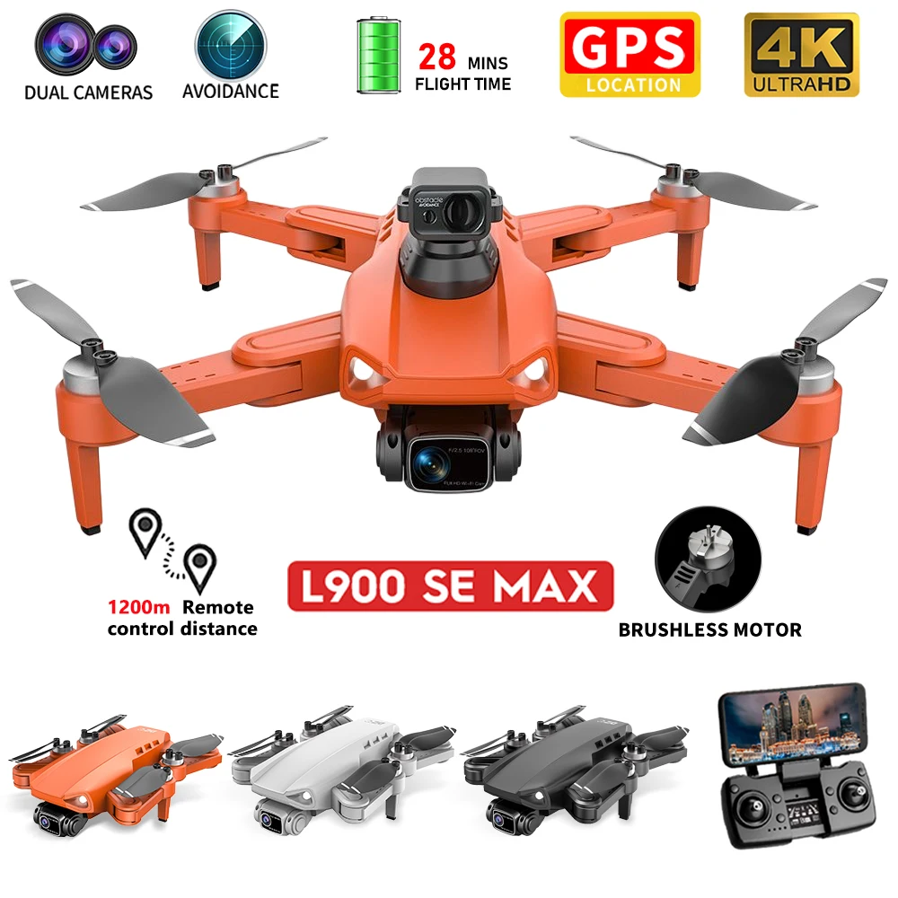 L900 Pro Drone 4k Gps | L900 Wifi Quadcopte | Drone Rc L900 Pro ...