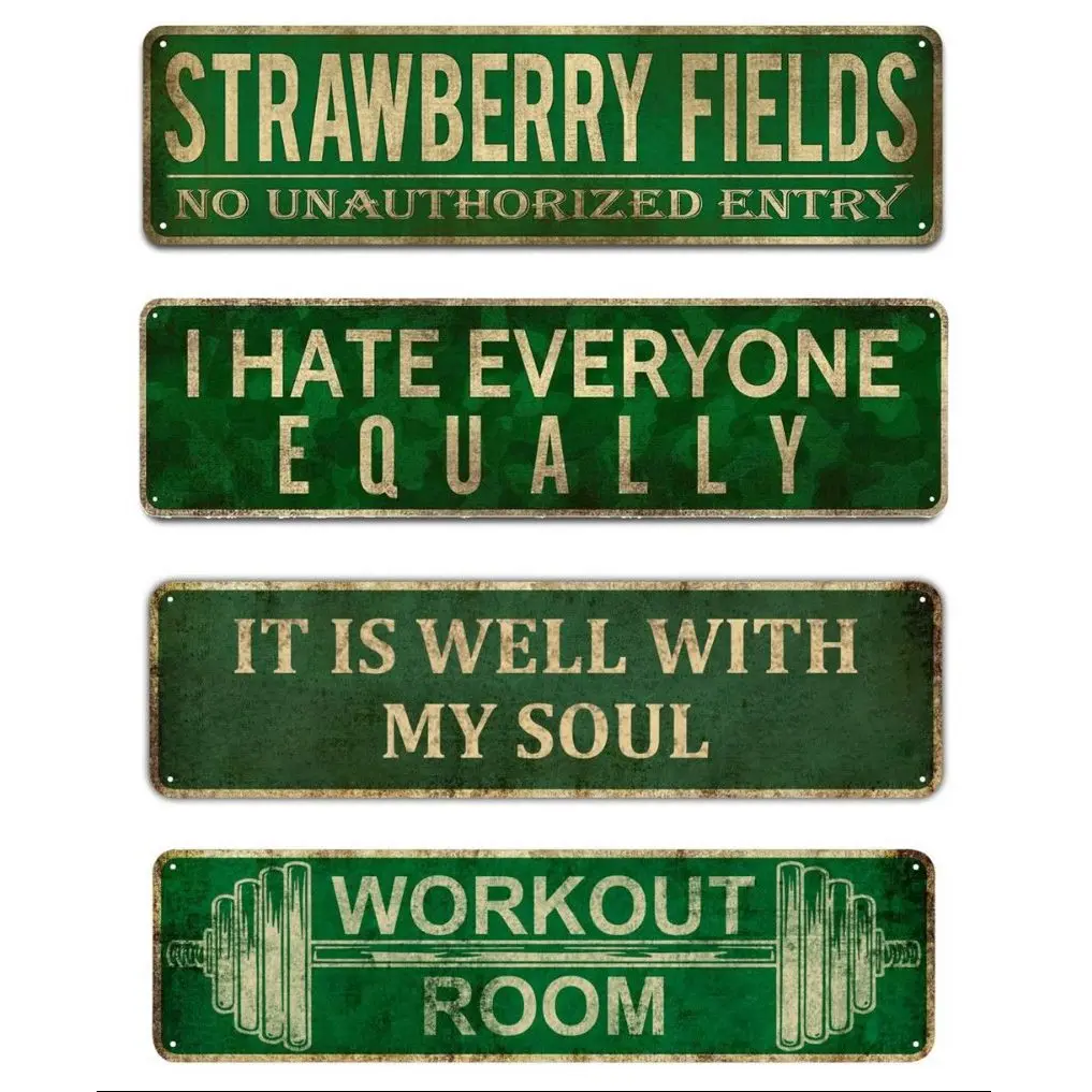 I-Hate-Everyone-Equally-Vintage-Metal-Sign-It-Is-Well-with-My-Soul-Home ...