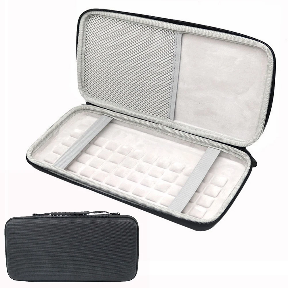 Estojo rígido de eva para armazenamento de teclado iluminado, estojo de ...