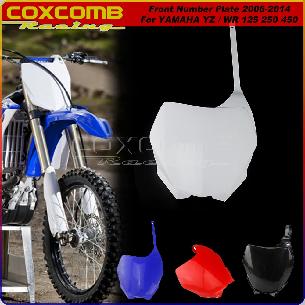 Front Number Plate Yamaha | Enduro Registration Plate | Front Number ...