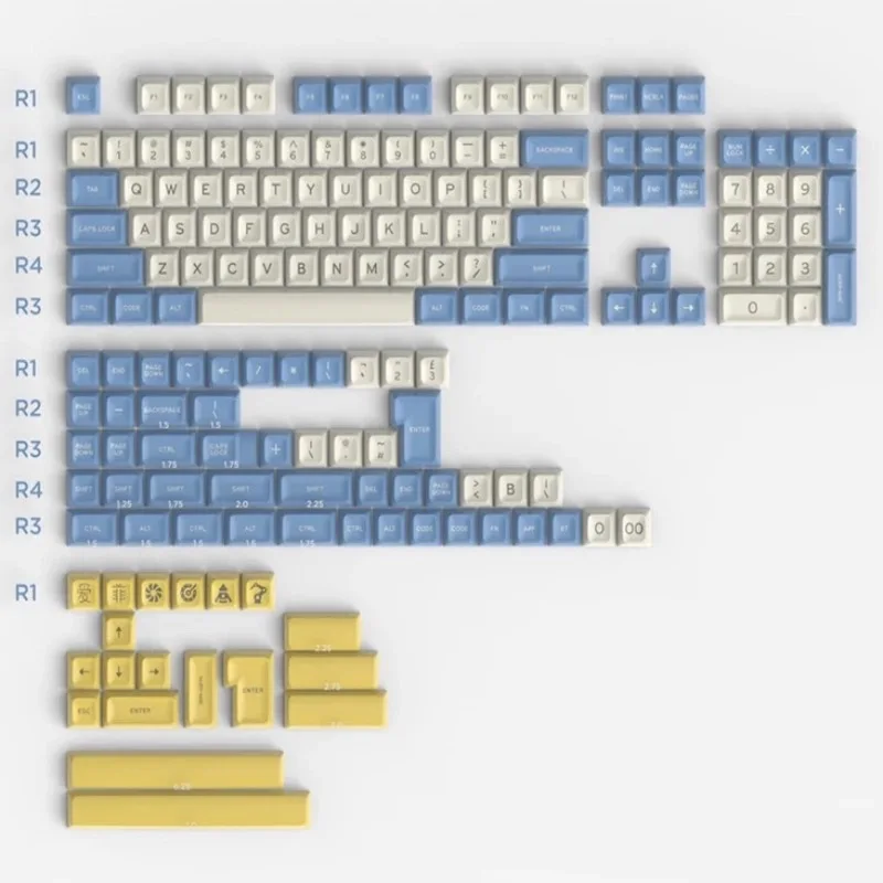 MT3-JUKEBOX-theme-Keycap-173-Keys-PBT-SA-Profile-Key-Cap-for-MX-Switche ...