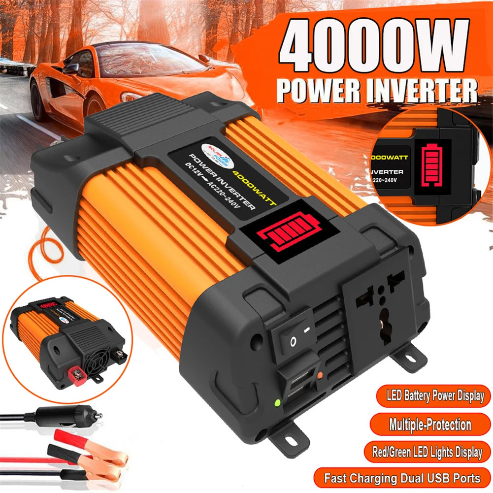 4000W-6000W-Portable-Inverter-Car-Power-Inverters-DC12V-To-AC110-220V ...