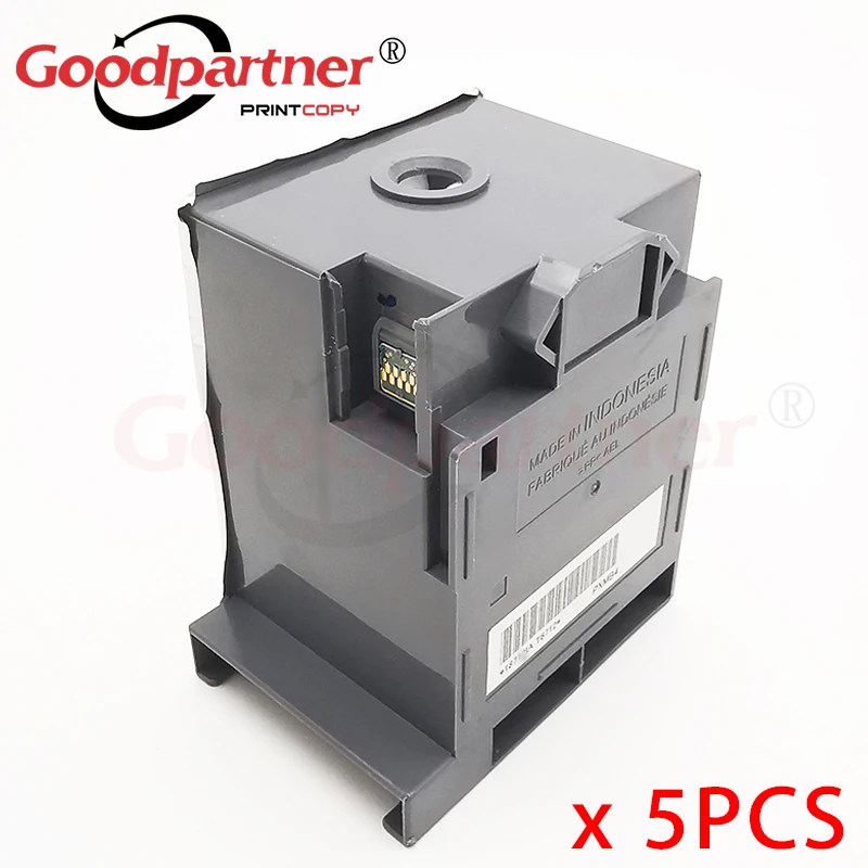 5x T6712 T671200 Ink Maintenance Box For Epson Wf 6090 6590 8010 8090 ...