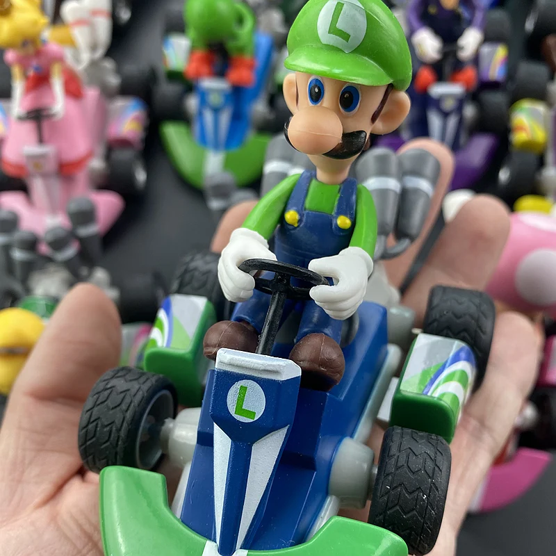Figuras de acción de Super Mario Bros, modelos de muñecos de dibujos ...