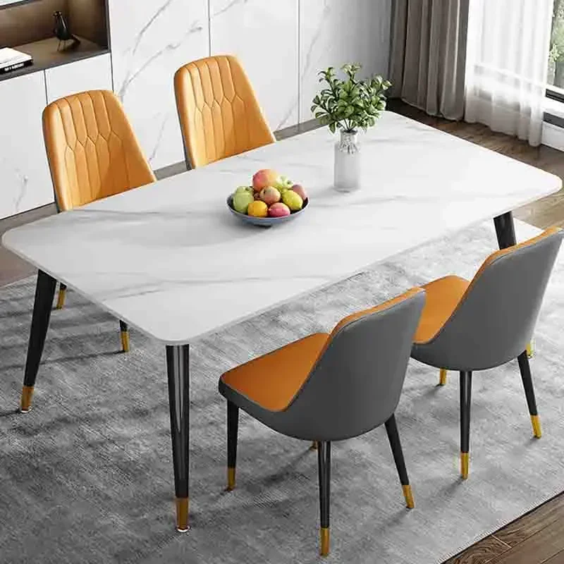 Modern Luxury Dining Table Small Coffee Living Room Side Salon Office ...