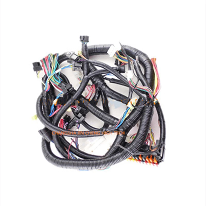 ZX200 3 cablagens internas da cabine da máquina escavadora cablagem ...