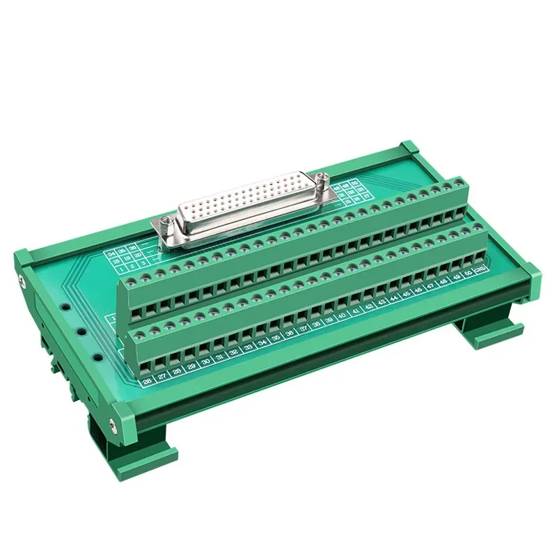 DB50-Female-Male-Connector-D-SUB-50pin-Port-Din-Rail-Mounting-Terminal ...
