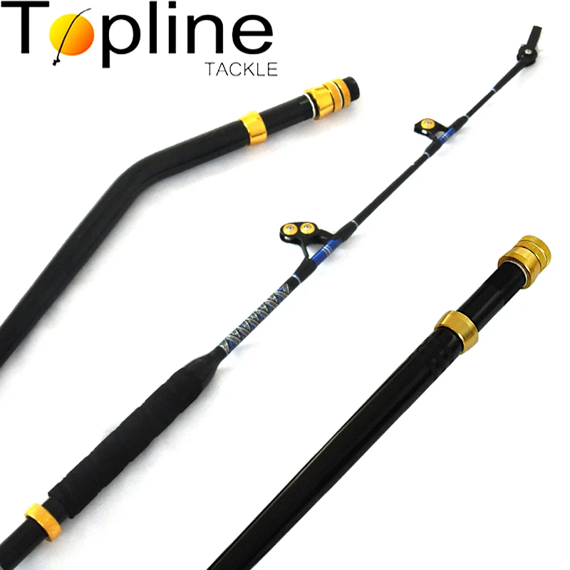 Joran Pancing Tuna Trolling Laut 100LB 130LB Aluminium 2 + 1 Joran ...