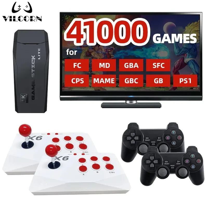Console-de-Video-Game-TV-HD-Stick-Jogos-Retros-para-PS1-GBA-MAME-SEGA ...