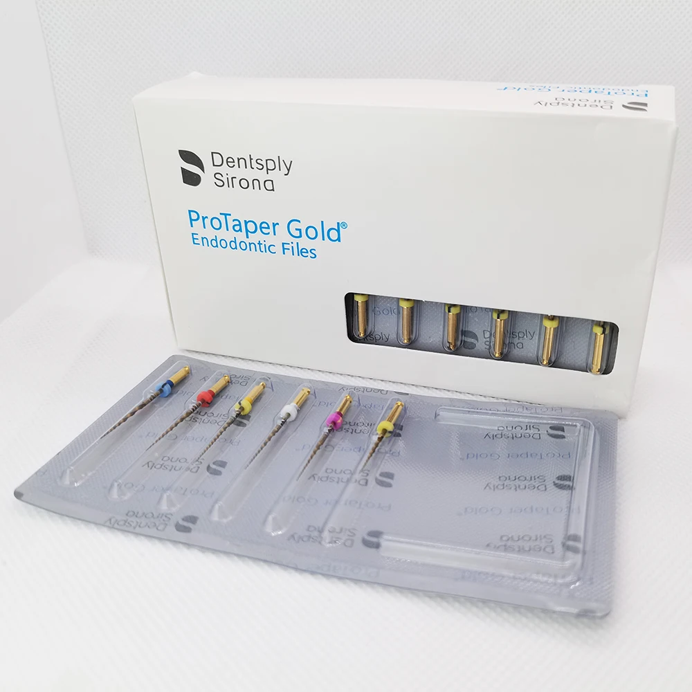 10PKS Dental Pro/Taper Gold Rotary Instrument Heat Activation Flexible ...
