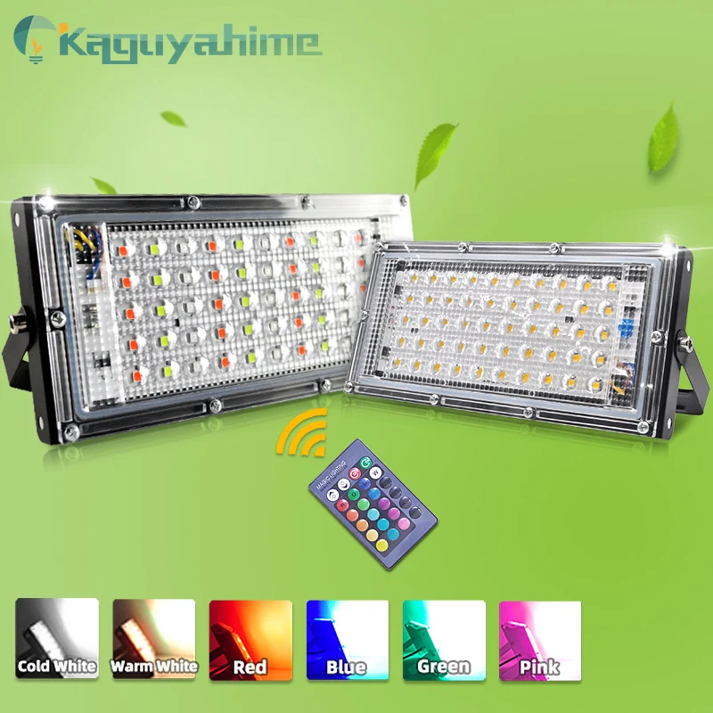 K Led 투광 조명 50w Rgb 투광 조명 220v Led 거리 반사판 스포트 램프 방수 Ip65 실외 조명 Led 스포트라이트 실외 조명 투광 조명 스포트