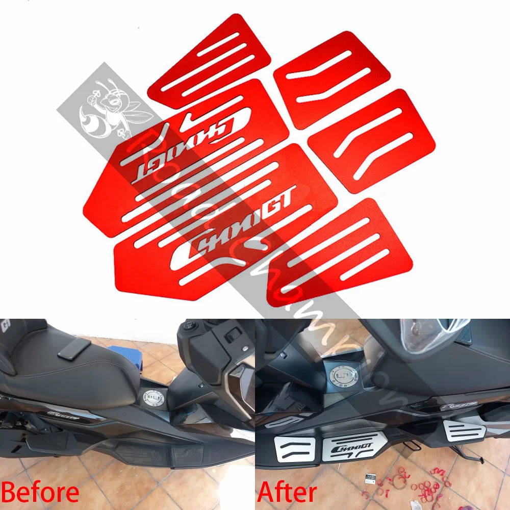 For-BMW-C400GT-2018-C400X-2019-2020-2021-Motorcycle-Footrest-Pedal-Pad ...