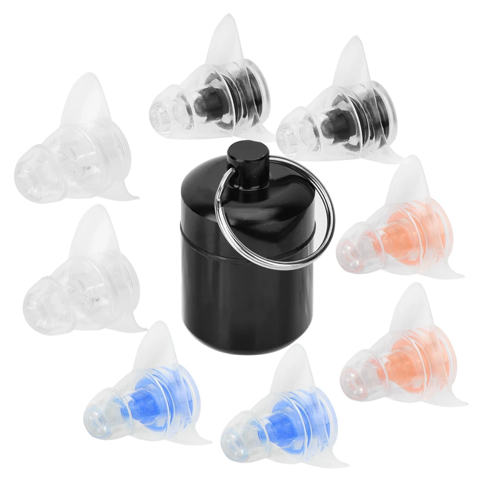 1Pair-27dB-Anti-noise-Earplugs-Hearing-Protection-for-concerts-music ...
