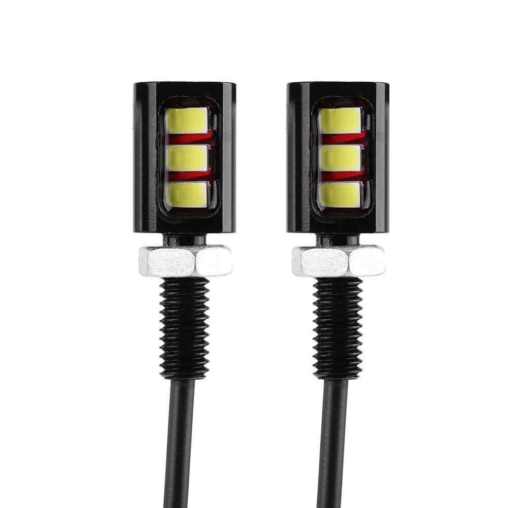 2-4pcs-Car-Screw-Bolt-White-LED-Light-Car-Auto-Motorcycle-Number ...