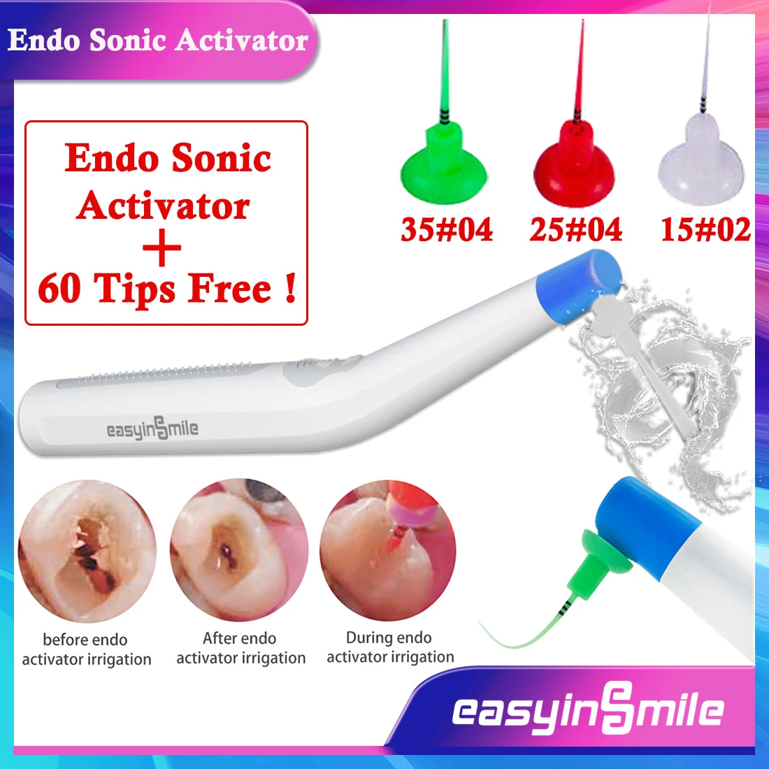 Dental Activador Sonico Irrigation Ultrasonic Endo Activator Kits&60 ...