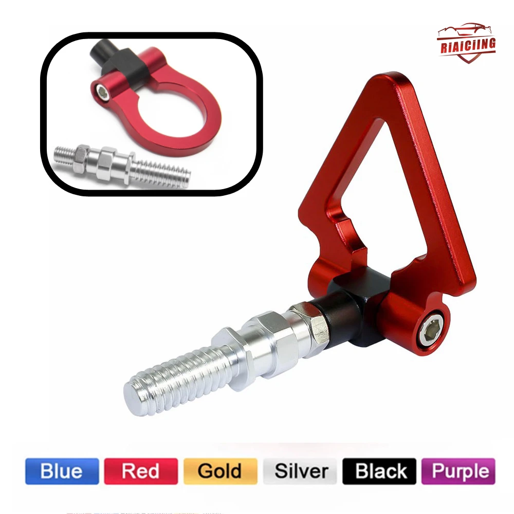 JDM-Universal-Aluminum-Trailer-Towing-Hook-Rear-For-BMW-E46-E81-E30-E36 ...