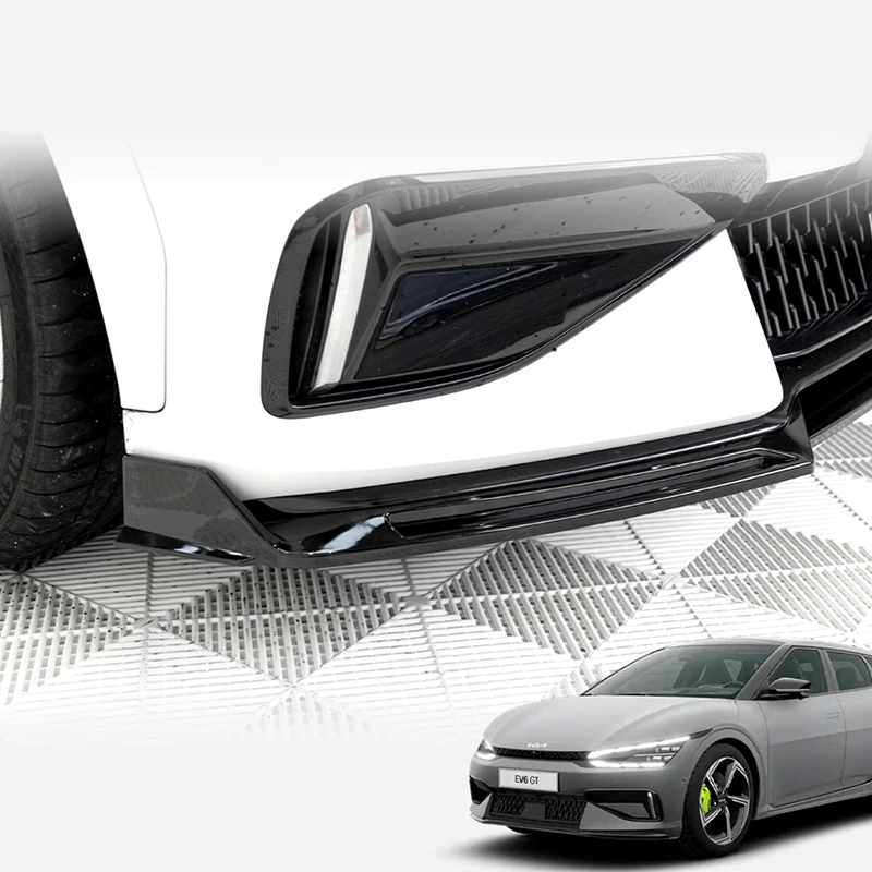 Kia Ev6 Accessories BestEvMod For EV6 Front Lip Splitter ABS Front ...