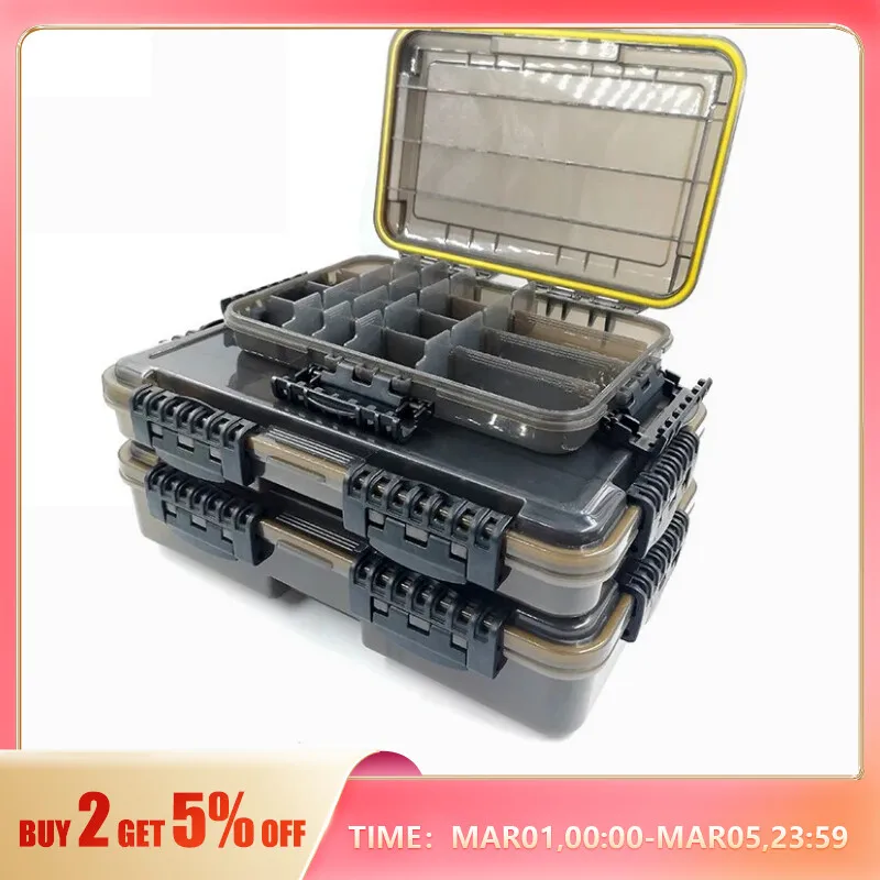 Large-Capacity-Waterproof-Fishing-Tackle-Box-Fishing-Accessories-Tool ...