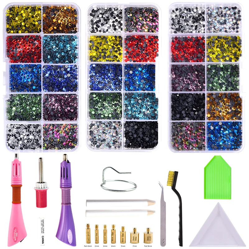 Rhinestone Setter Hotfix Applicator | Dmc Ab Hotfix Rhinestones Ss10 ...
