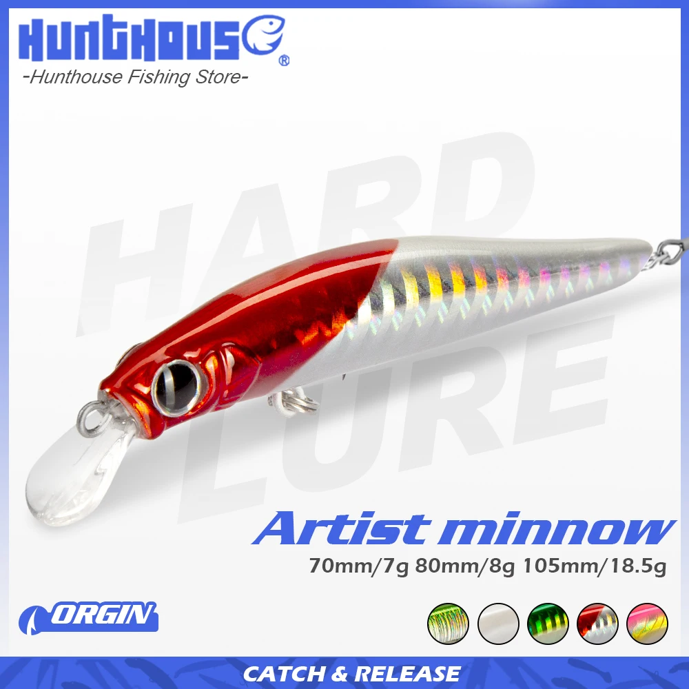 Hunthouse-Hard-Bait-Fishing-Lure-New-Swimbait-Sinking-Action-8-Cores ...