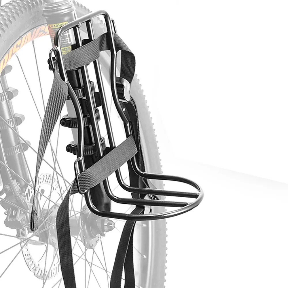 NEWBOLER-Bicycle-Front-Fork-Shelf-With-Metal-Bike-Fork-Bag-MTB-Road ...