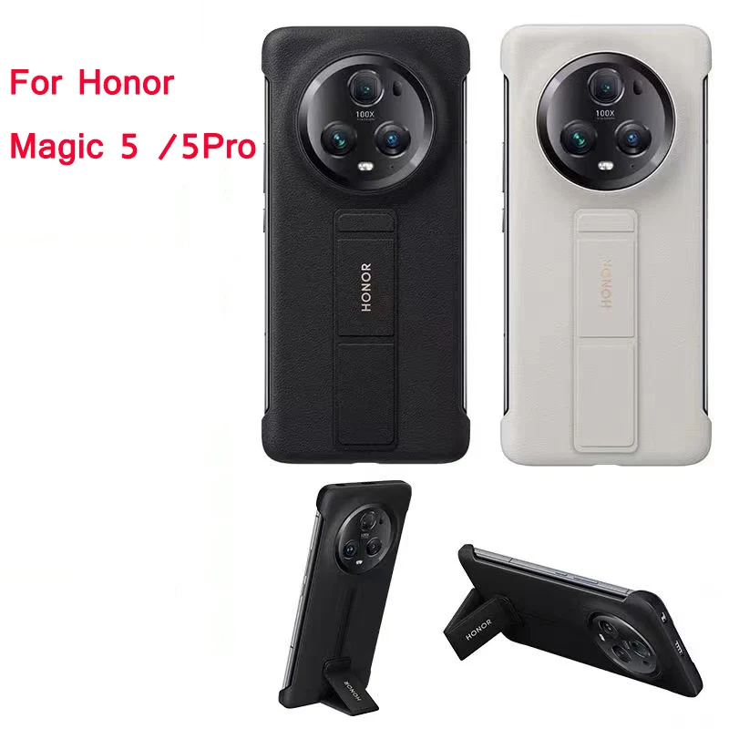Luxury Leather Case With Kickstand For Honor Magic 5 Pro Magic5 5G High ...