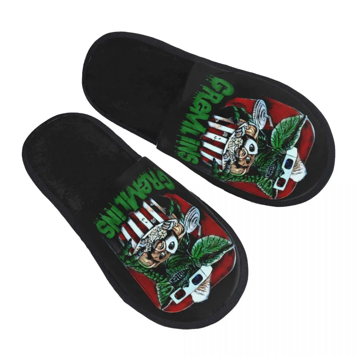 Gremlins-Zapatillas-de-casa-personalizadas-para-mujer-pantuflas-suaves ...