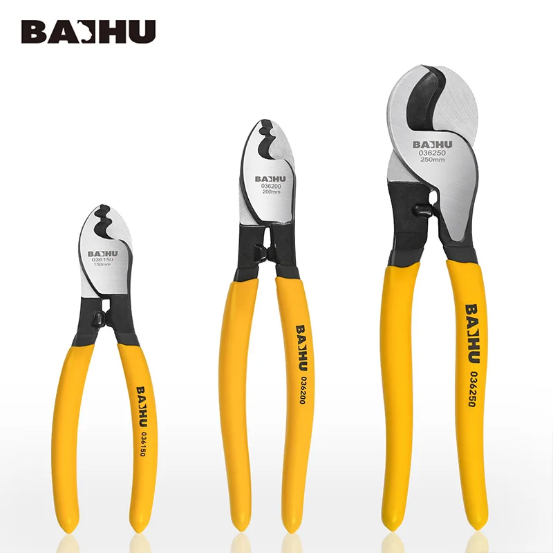 Insulated-Cable-Cutter-Electrician-Professional-Pliers-Shock-Wire ...