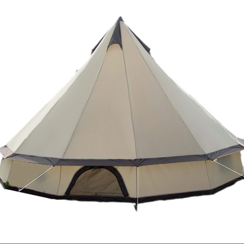 Teepee 5 6 8 Person Glamping Mongolia Yurt Family Outdoor Tent Camping ...