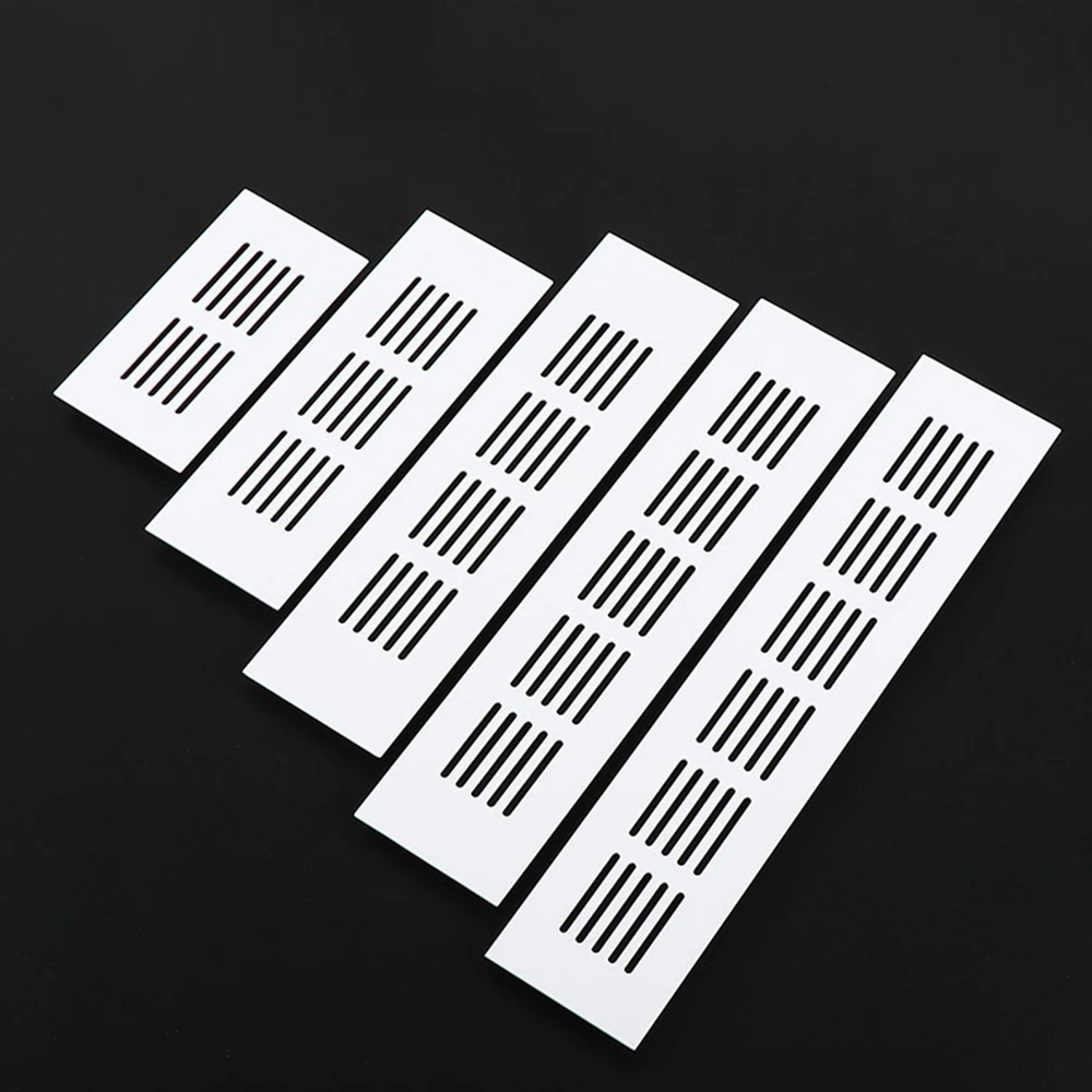 1Pcs White Wardrobe Ventilation Aluminum Ventilation Grill Cover ...