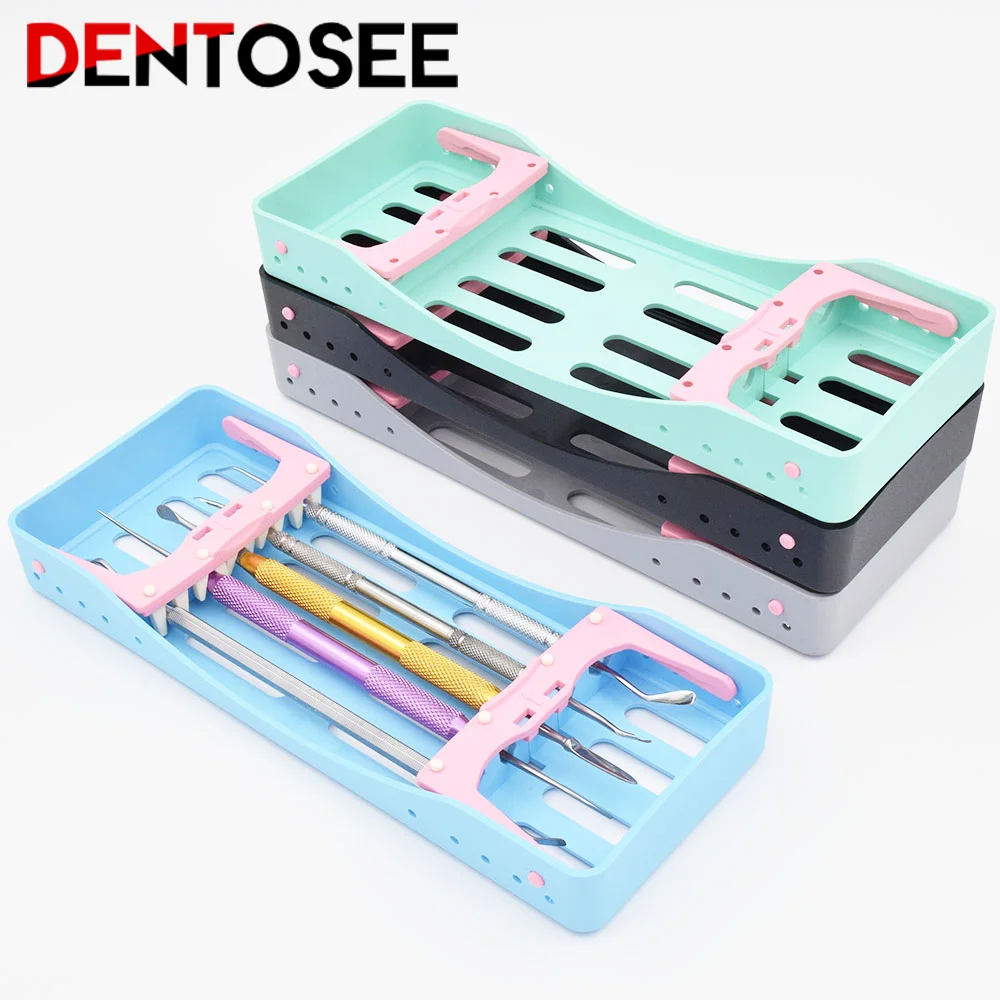 10Pcs Dental instruments Sterilization Rack Plastic Surgical ...
