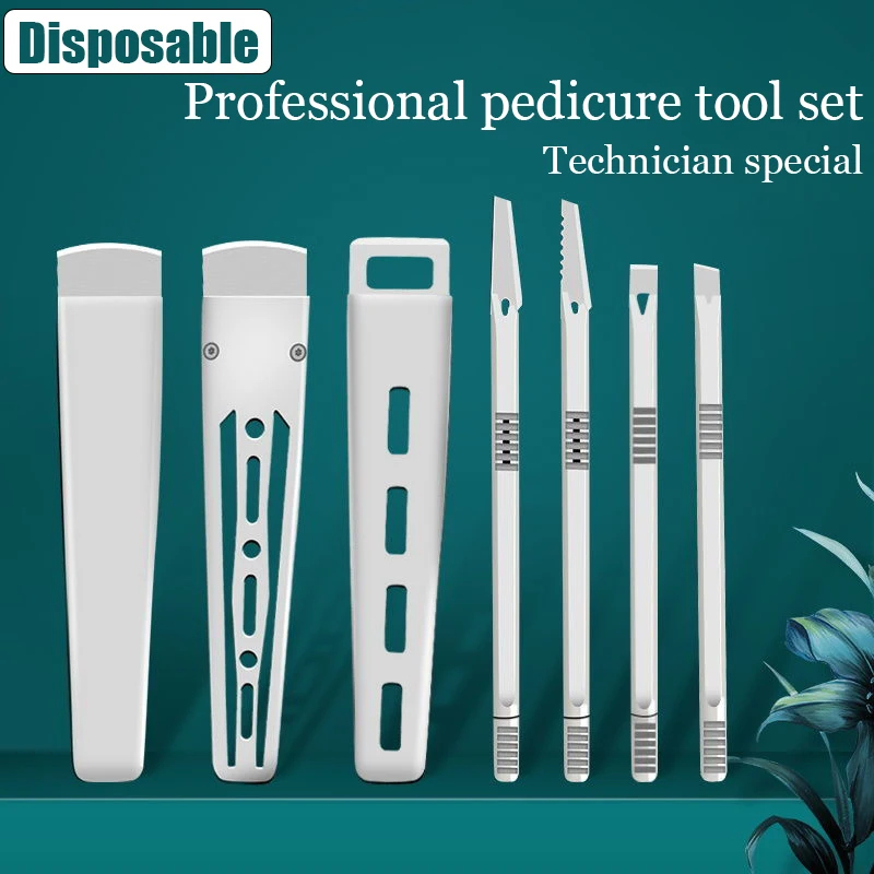 Professional Disposable Pedicure Tools Complete Foot Pathology Kit ...