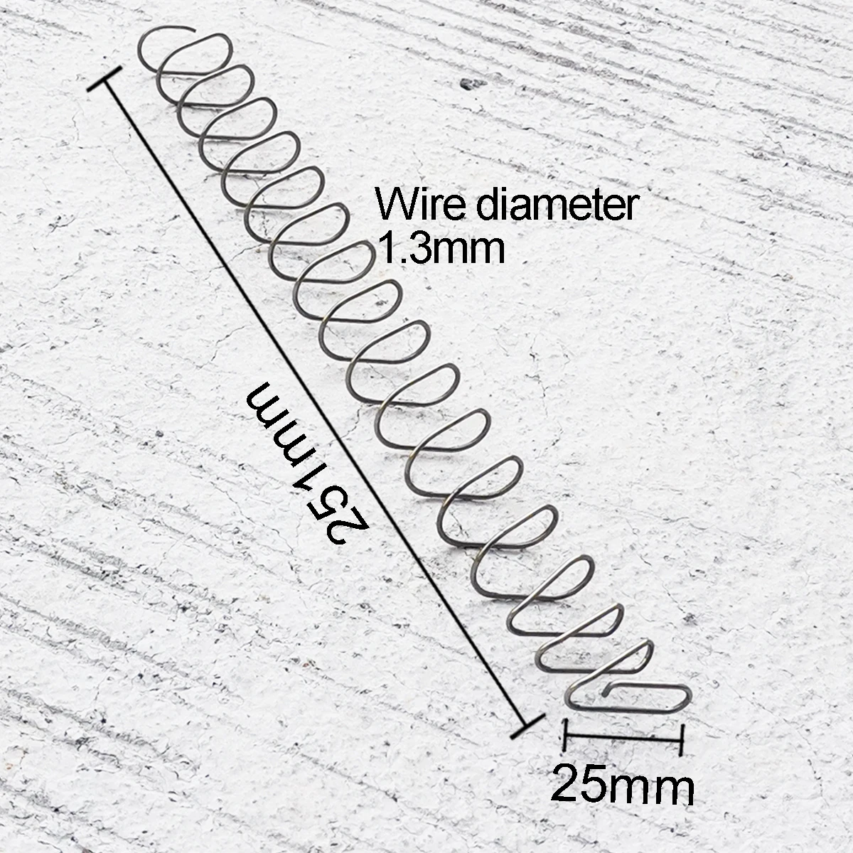 251mm-di-lunghezza-filo-a-molla-quadrato-diametro-1-3mm-molle-rettangolari-di-pressione-in ...