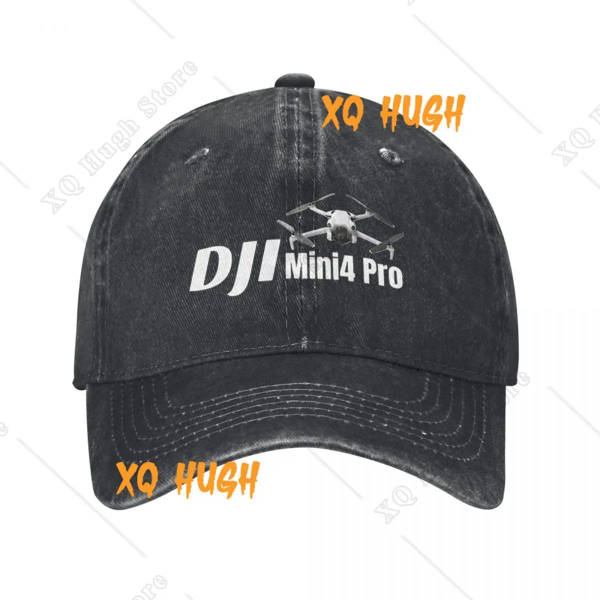 Retro D-DJI Drone Pilot Mini4 Pro Baseball Caps Men Women Distressed ...