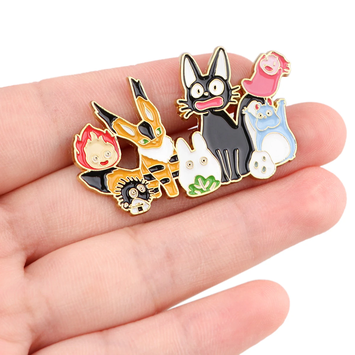Enamel Brooch Clothes Backpack | Cute Japanese Backpack Pins | Japanese ...