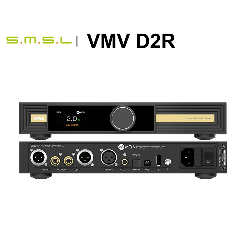 SMSL-VMV-D2R-MQA-DAC-Digital-Decoder-BD34301EKV-chip-Hi-Res-Audio-with ...