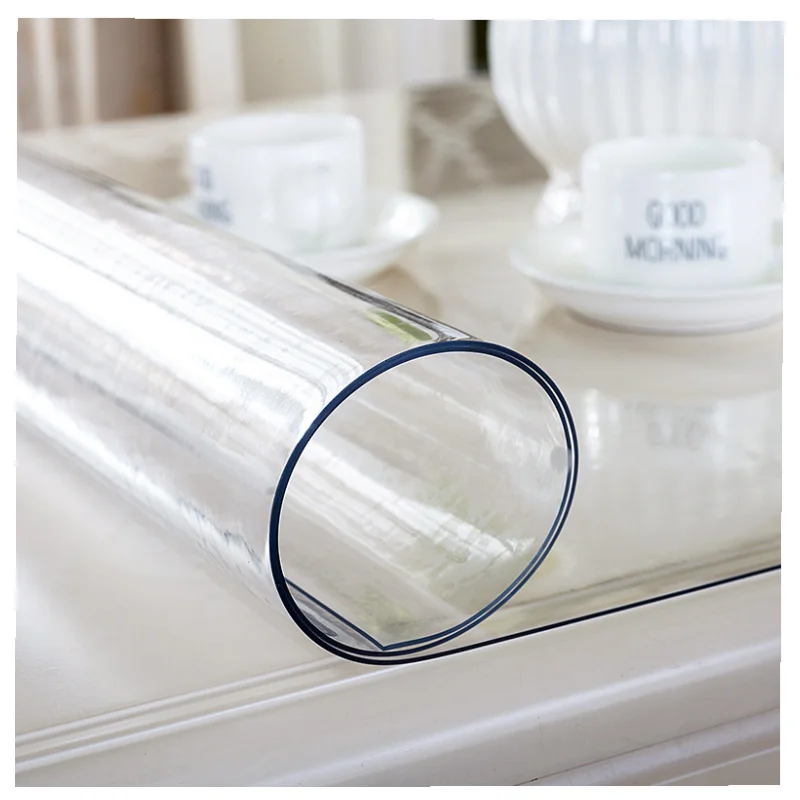 40-cm-Width-PVC-Waterproof-Transparent-Tablecloth-Living-Room-Dining ...