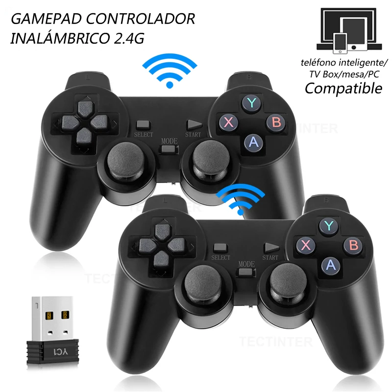 Mando-inal-mbrico-para-PS3-2-piezas-2-4-Ghz-Joystick-USB-para-PC ...