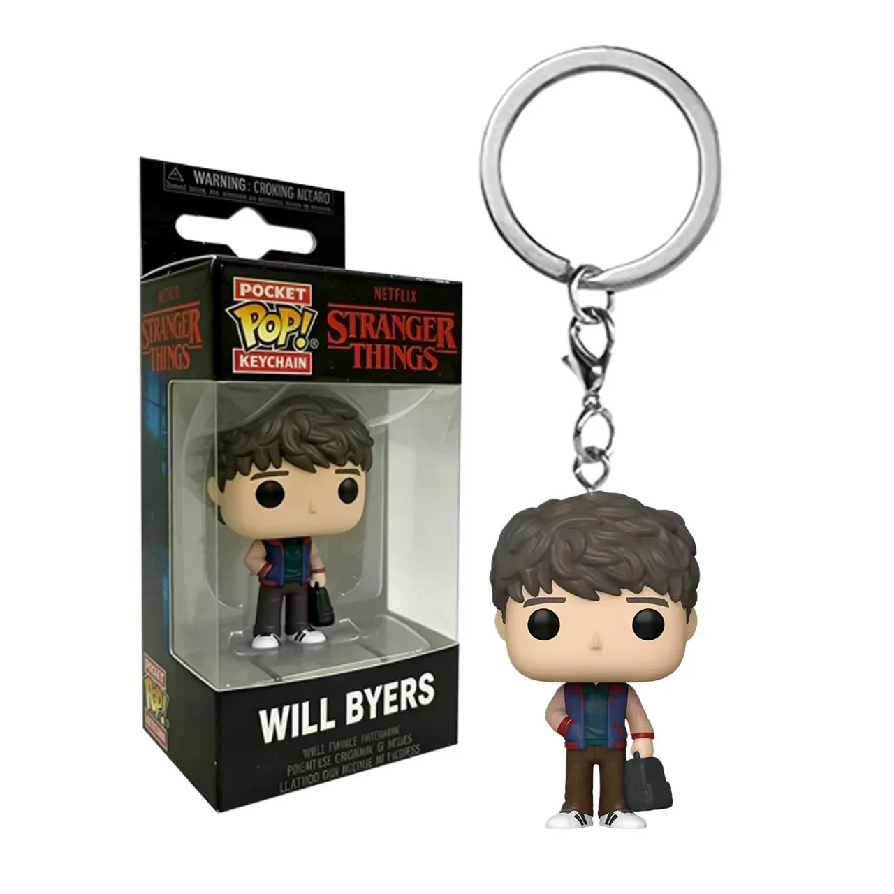 Funko Pop Pocket Keychain WILL BYERS Key Chains Vinyl Figure Collection ...