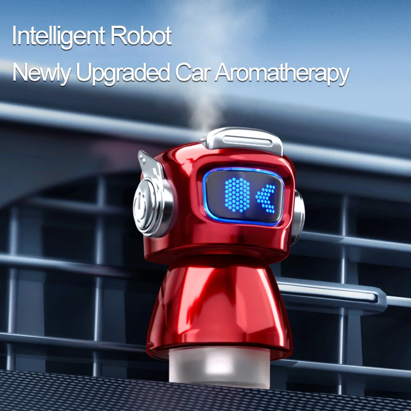 AI Robot Car Fragrance Aromatherapy Automatic Spray Perfume Diffuser ...