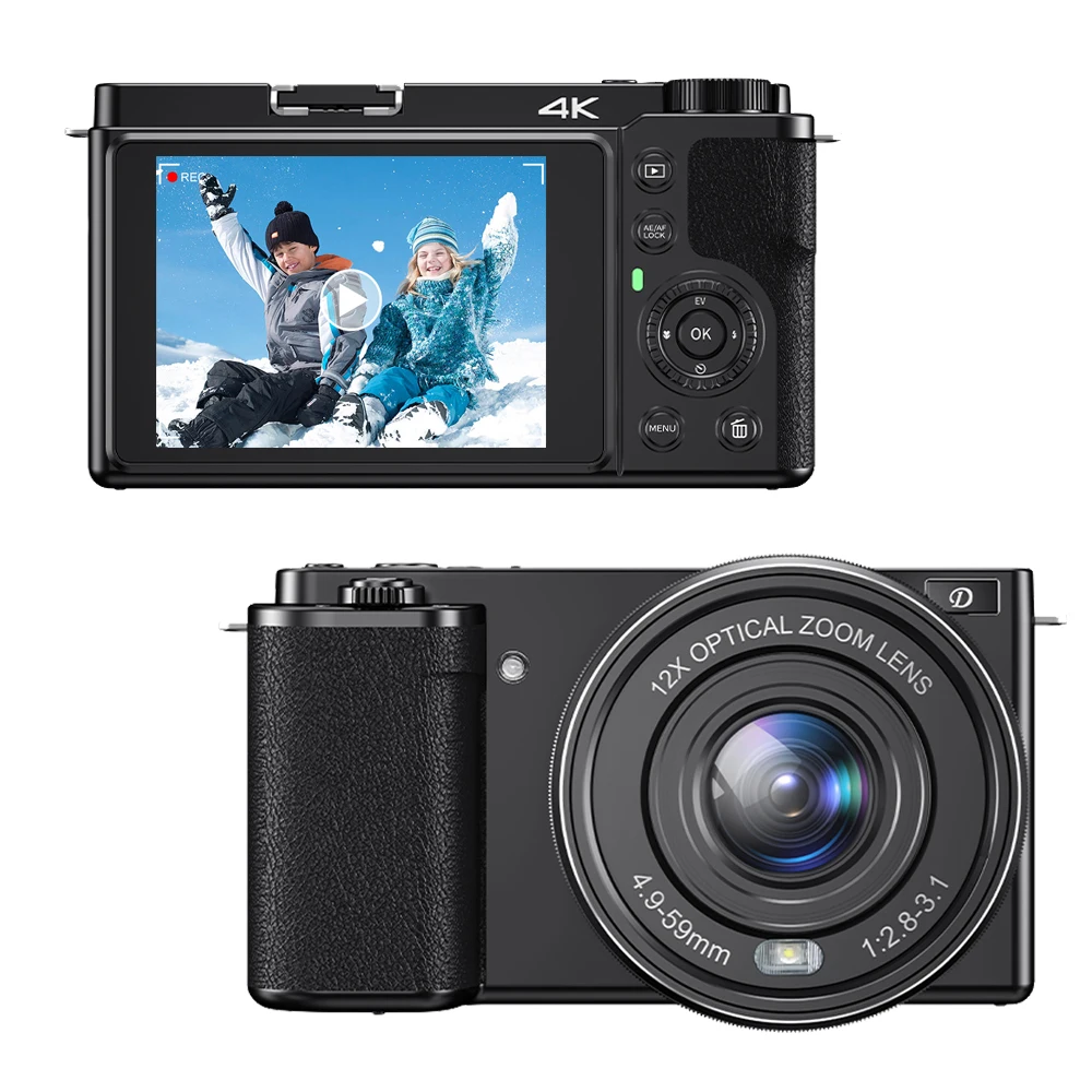 64MP-HD-Digital-SLR-Camera-For-Photography-12X-Optical-Zoom-Camera-4K ...