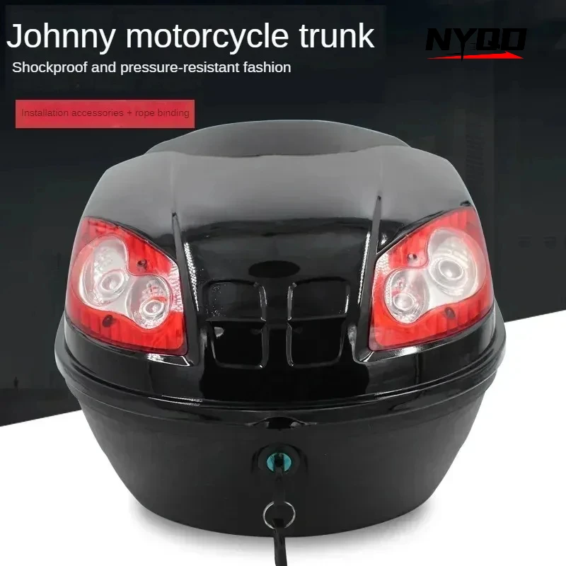 New-Motorcycle-Trunk-Scooter-Trunk-Luggage-Storage-with-Soft-Backrest ...