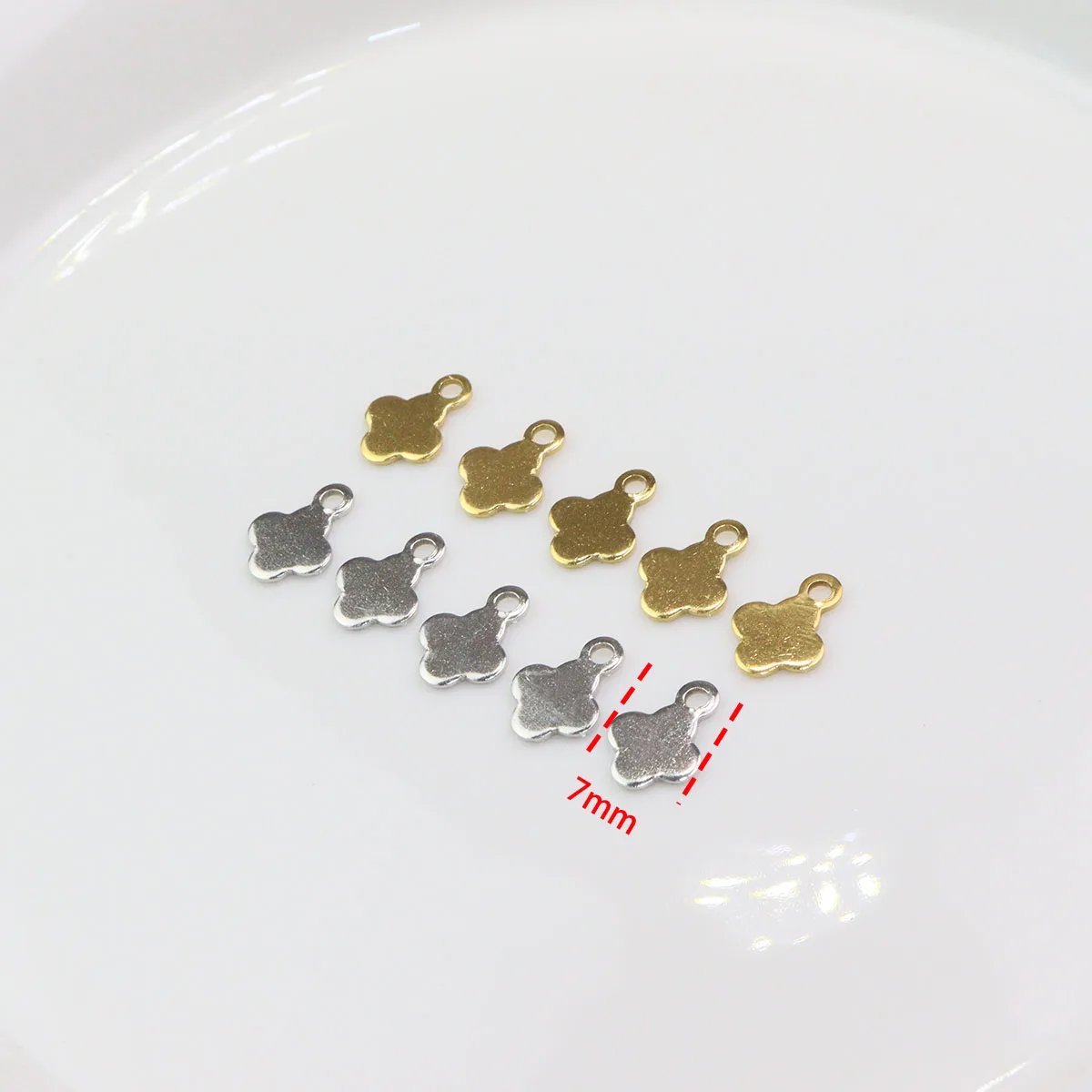 Mini-Fleur-en-Acier-Inoxydable-Breloques-de-oral-ille-Faire-Soi-M-me ...