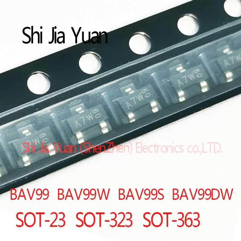 20PCS-BAV99-A7-A7W-A7t-SOT-23-BAV99W-SOT-323-BAV99T-SOT-523-BAV99S-BAV99DW-BAV99BDW.jpg