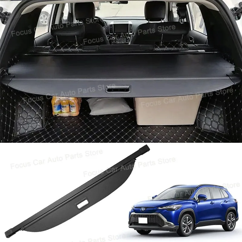 For Toyota Corolla CROSS 2022-2024 Cargo Cover Retractable Luggage Rack ...