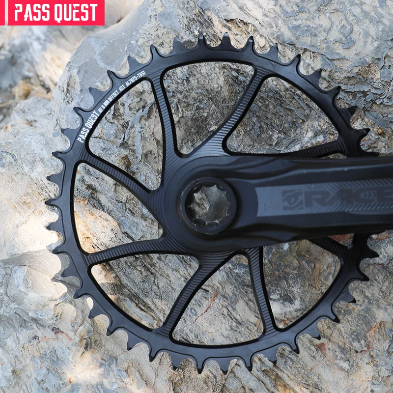 6mm Offset Direct Mount For EASTON XXE RaceFace MTB Crank 28T 40T 42T ...