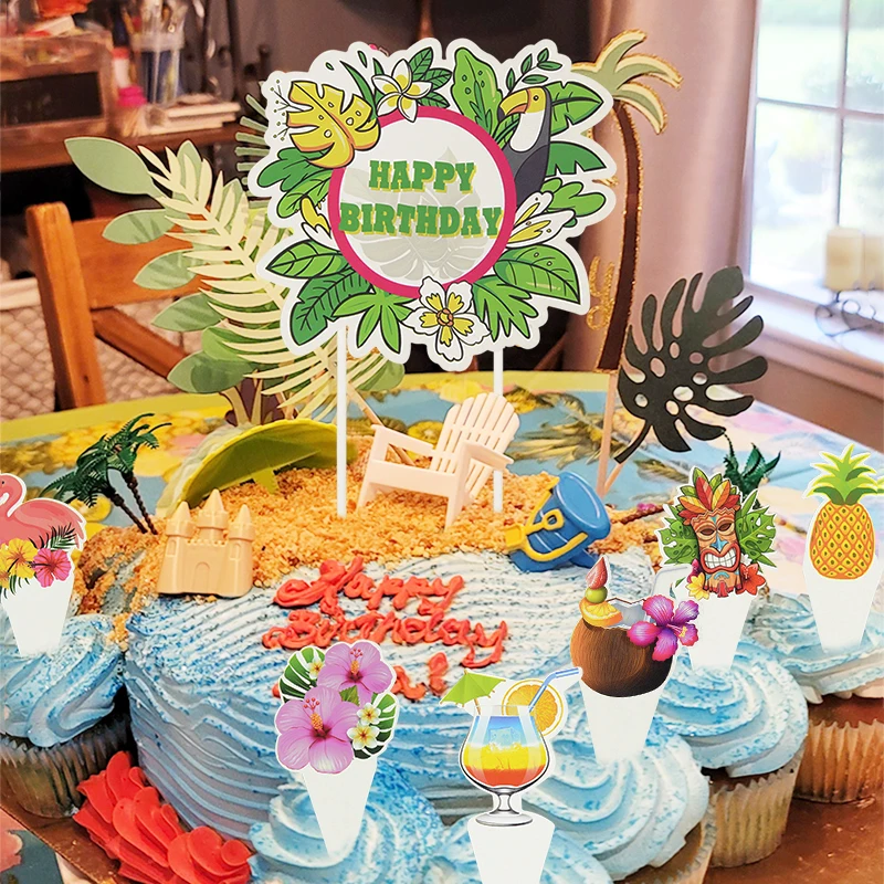 Luau Sheet Cake